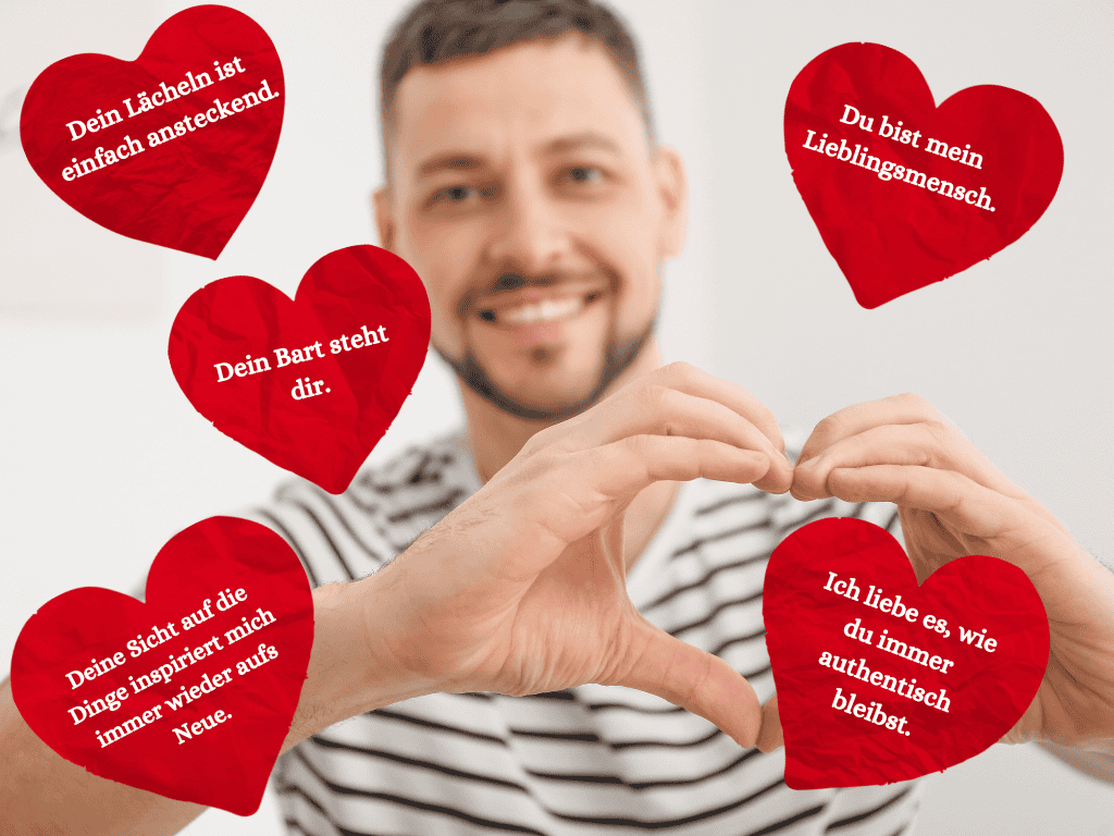 Die besten Komplimente für Männer: Tipps & 18 Beispiele